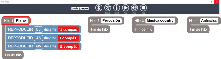 Currículum de Code Jumper: Manual de usuario